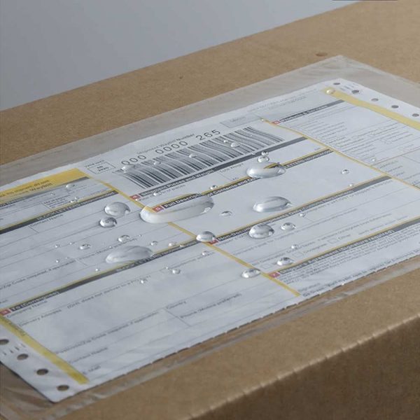 250x170mm Clear packing list envelope