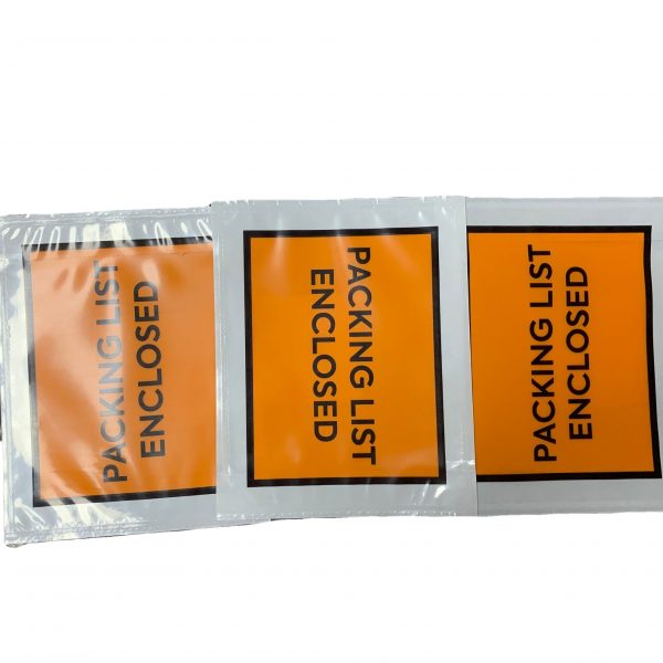 Preprinted Side Loading Packing List Envelopes